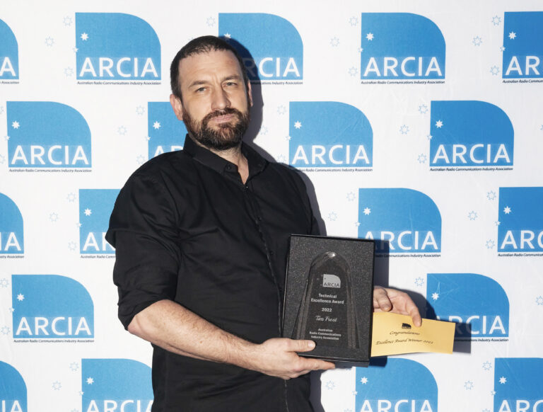 Tim Frost receives Technical Excellence Award at the ARCIA Industry ...