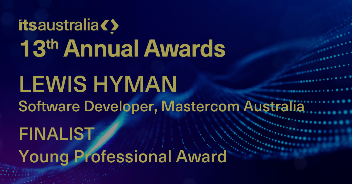 Lewis Hyman listed as finalist for Young Professional Award - Mastercom
